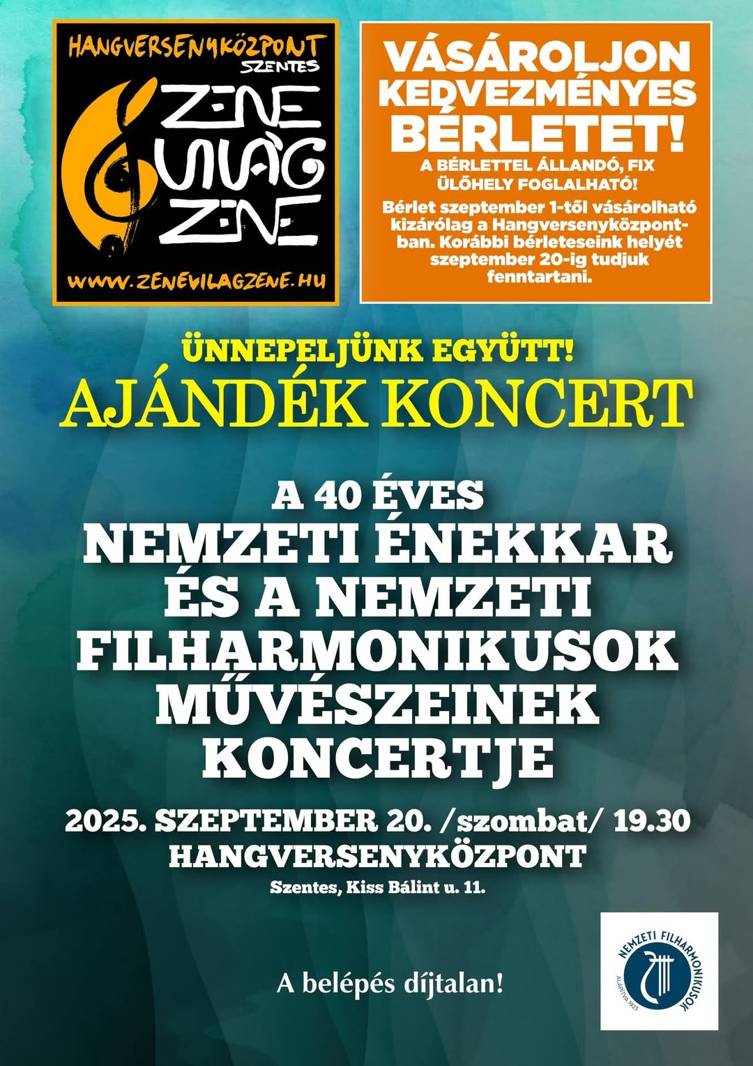 Zene-Világ-Zene SZEPTEMBER… | Szentesi Mozaik