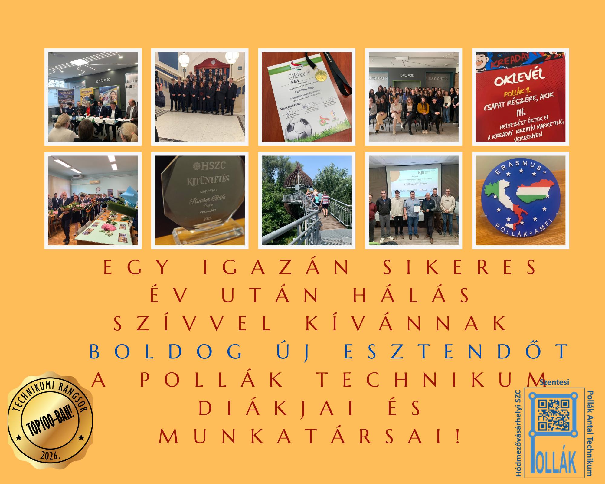 Boldog, sikeres, egészségben és szeretetben eltöltött új évet kíván ...